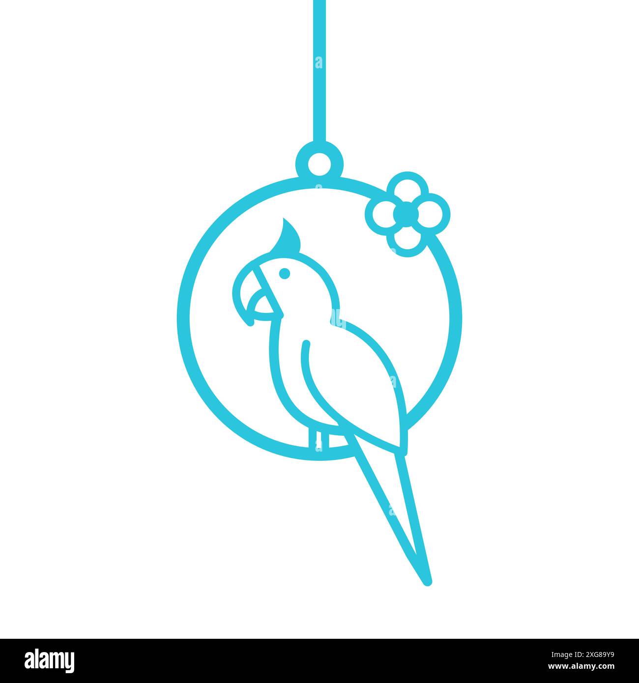 My talking parrot Stock Vector Images - Alamy
