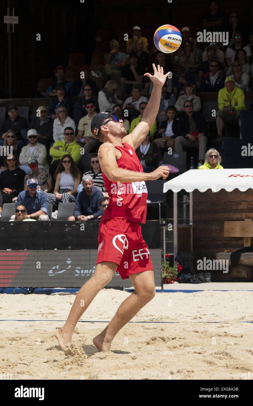 Gstaad Switzerland, 07/07/2024: Christian Sandlie Sorum (NOR) in action ...