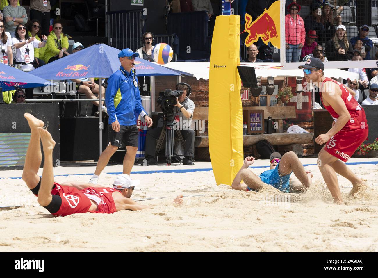 Gstaad Switzerland, 07/07/2024: Anders Berntsen Mol (NOR) in action ...