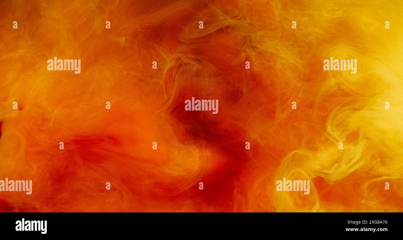 Shiny steam. Sparkling particles. Ink water splash. Defocused magical ...