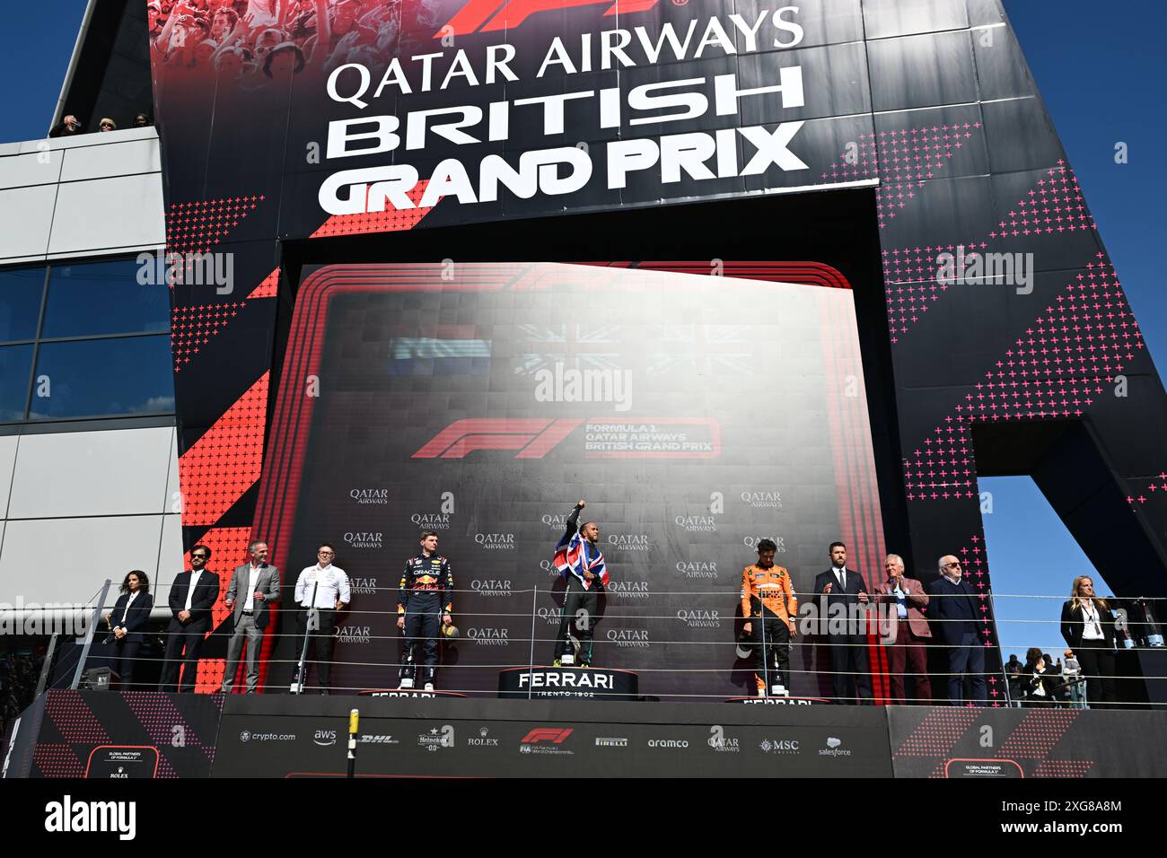 Silverstone Circuit, Northamptonshire, UK. 7th July, 2024. Formula 1 ...