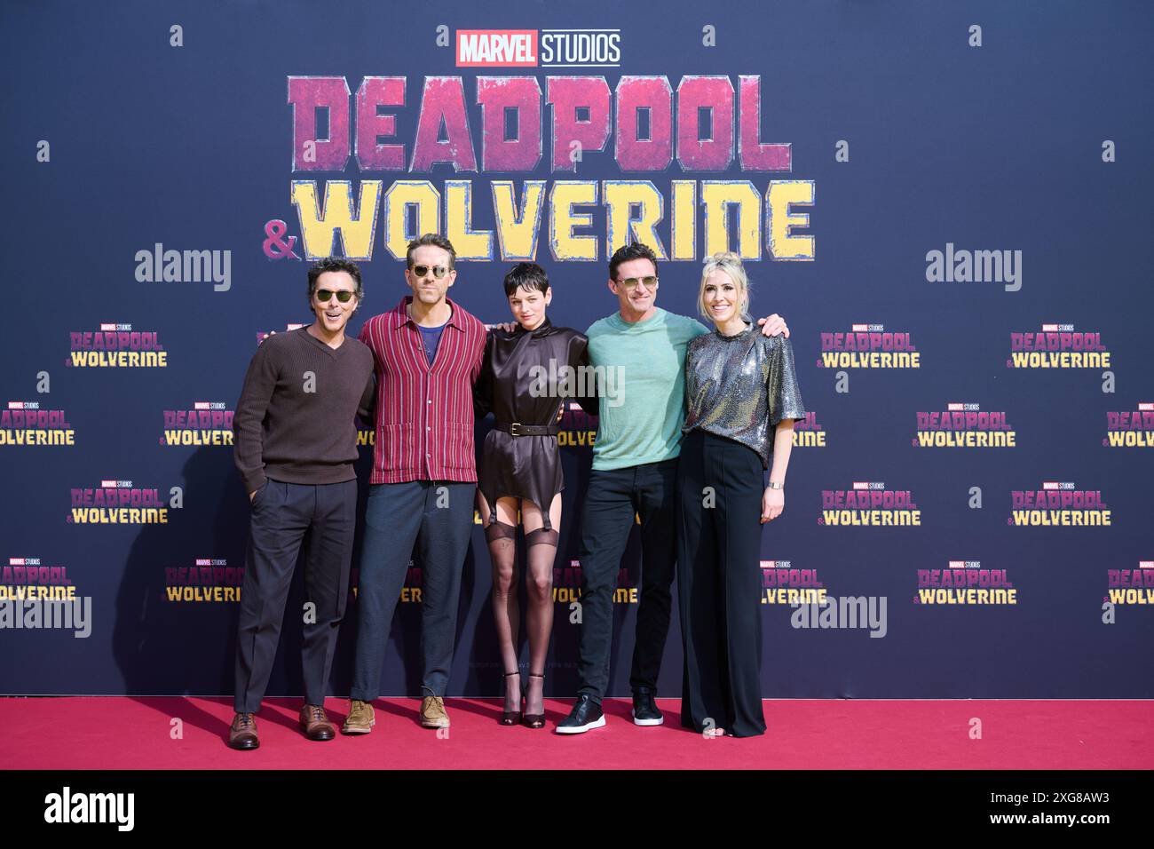 Emma corrin and hugh jackman hi-res stock photography and images - Alamy