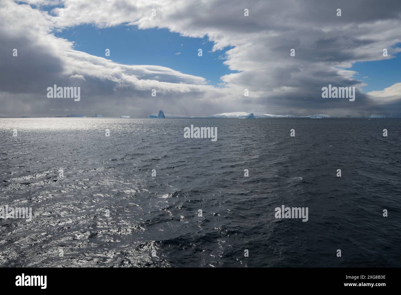 Views around northern tip of Anvers Island, Antarctic Peninsular Stock ...