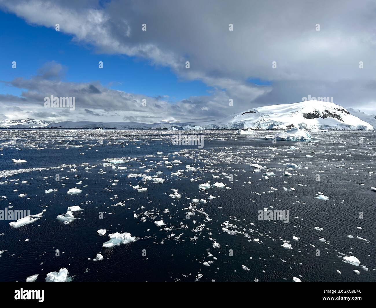Views around northern tip of Anvers Island, Antarctic Peninsular Stock ...