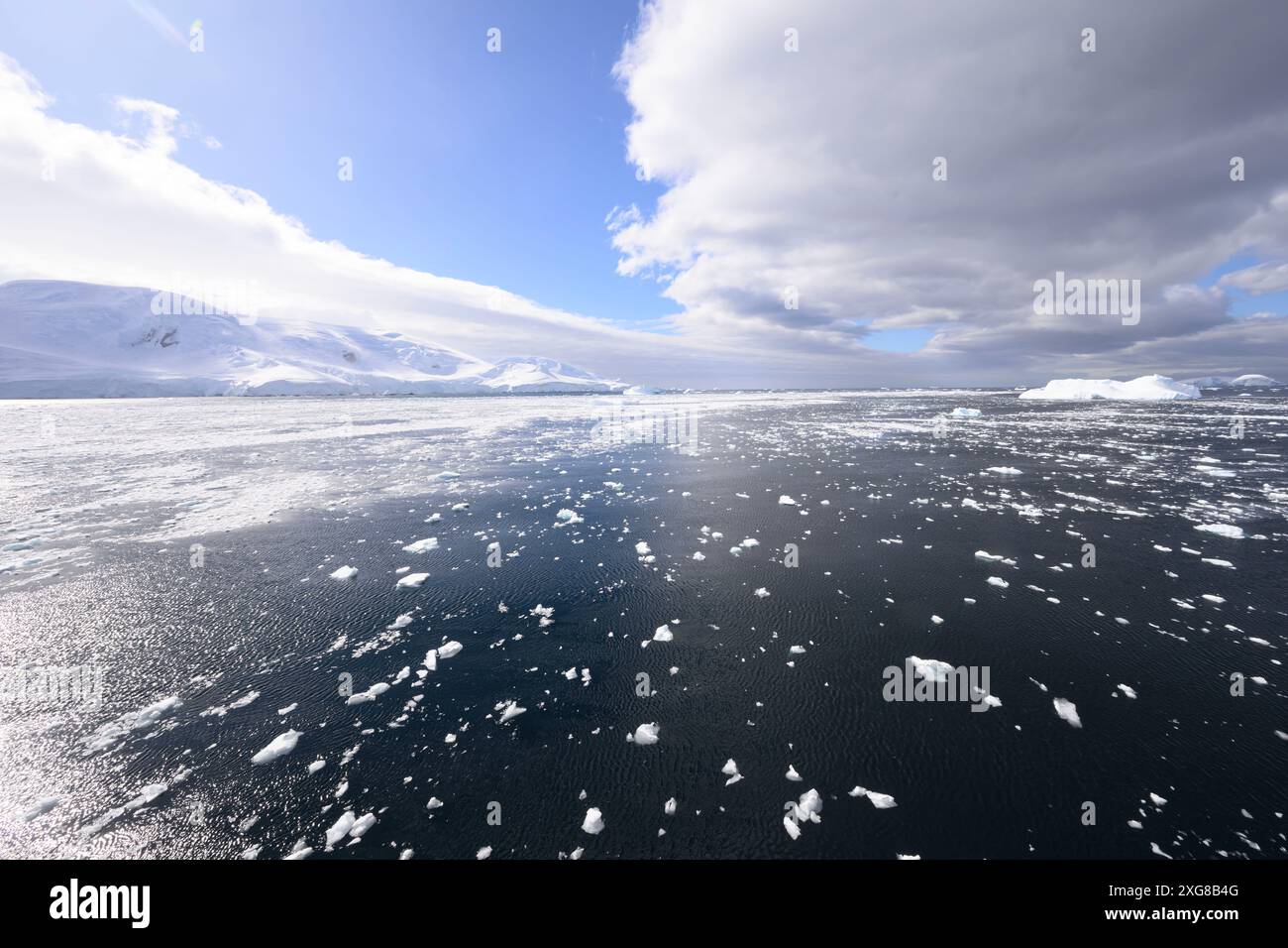 Views around northern tip of Anvers Island, Antarctic Peninsular Stock ...