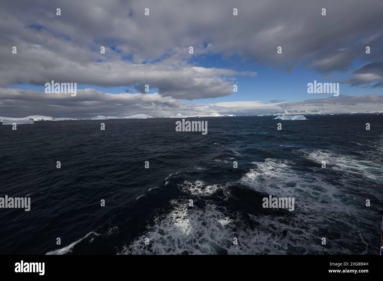 Views around northern tip of Anvers Island, Antarctic Peninsular Stock ...