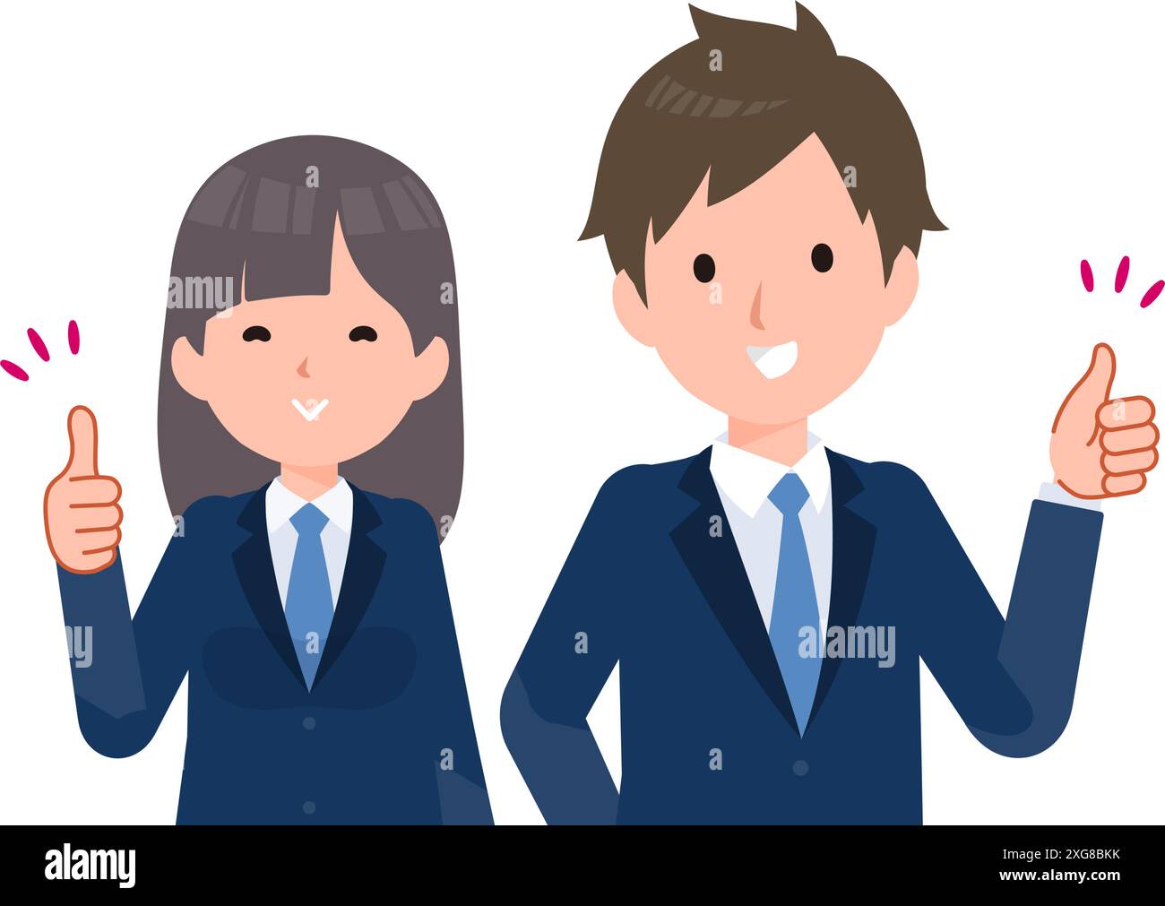 Students wearing blue uniform hi-res stock photography and images - Alamy