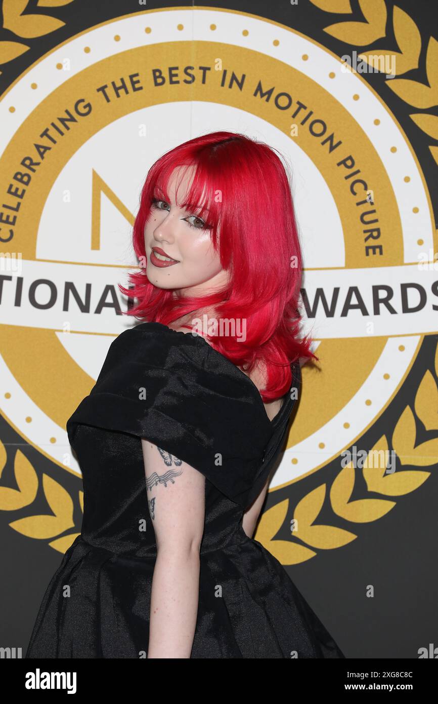 Jaxon Valentine attends National Film Awards at Porchester Hall in ...