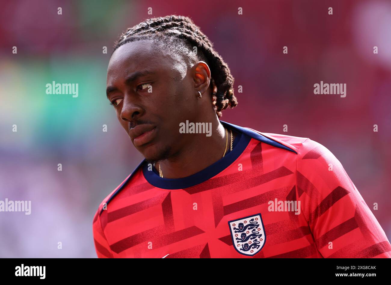 Eberechi Eze of England during warm up before the Uefa Euro 2024 ...