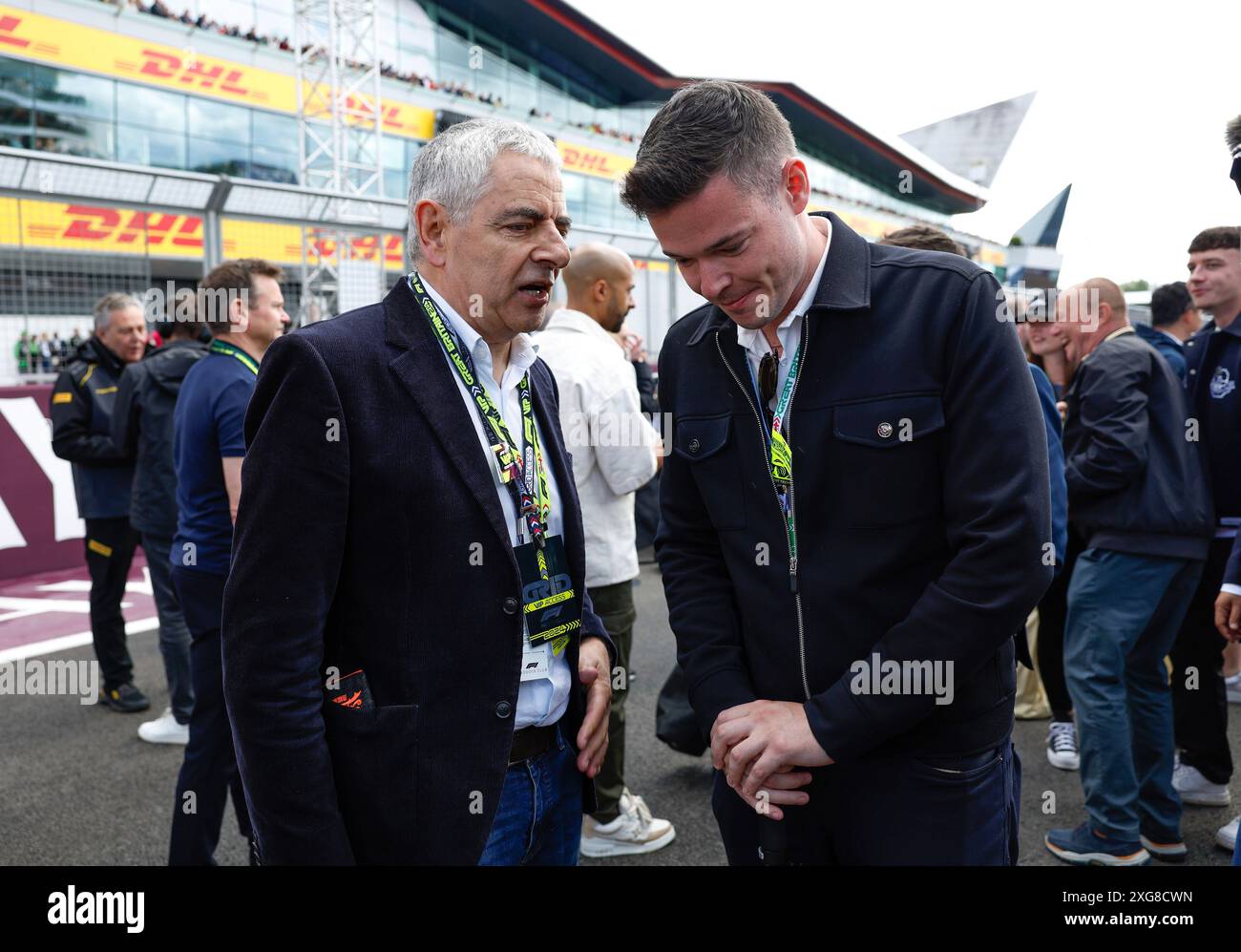 Rowan atkinson racing hi-res stock photography and images - Alamy