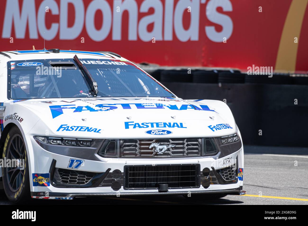 NASCAR Chicago Street race, Grant Park 165, first day of street racing ...