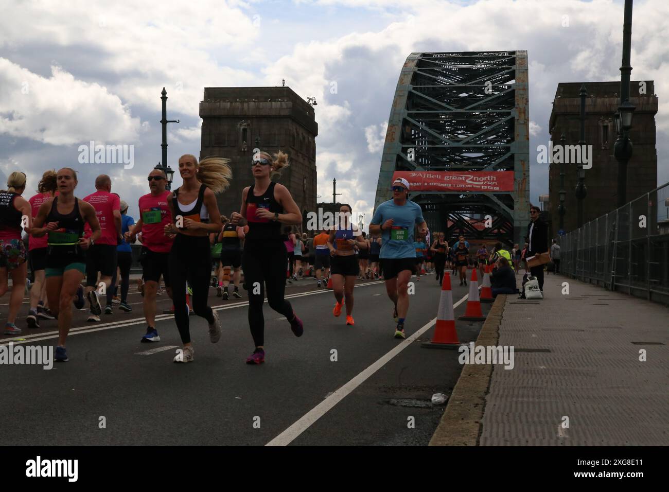 Newcastle, UK. 07th July, 2024. The Great North 10K is the biggest 10K ...