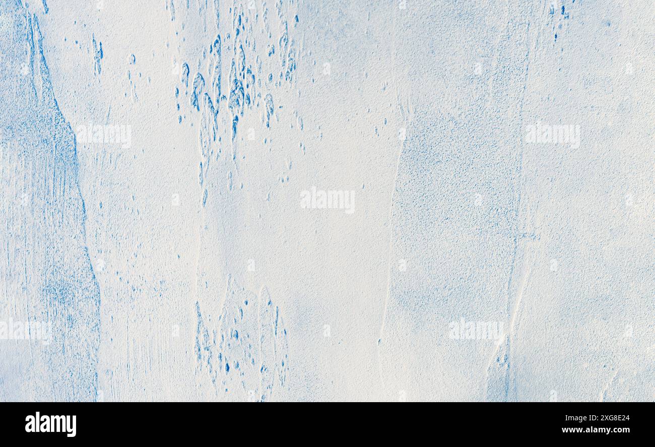 Light blue painted faded background, part of wall, wallpaper, abstract ...