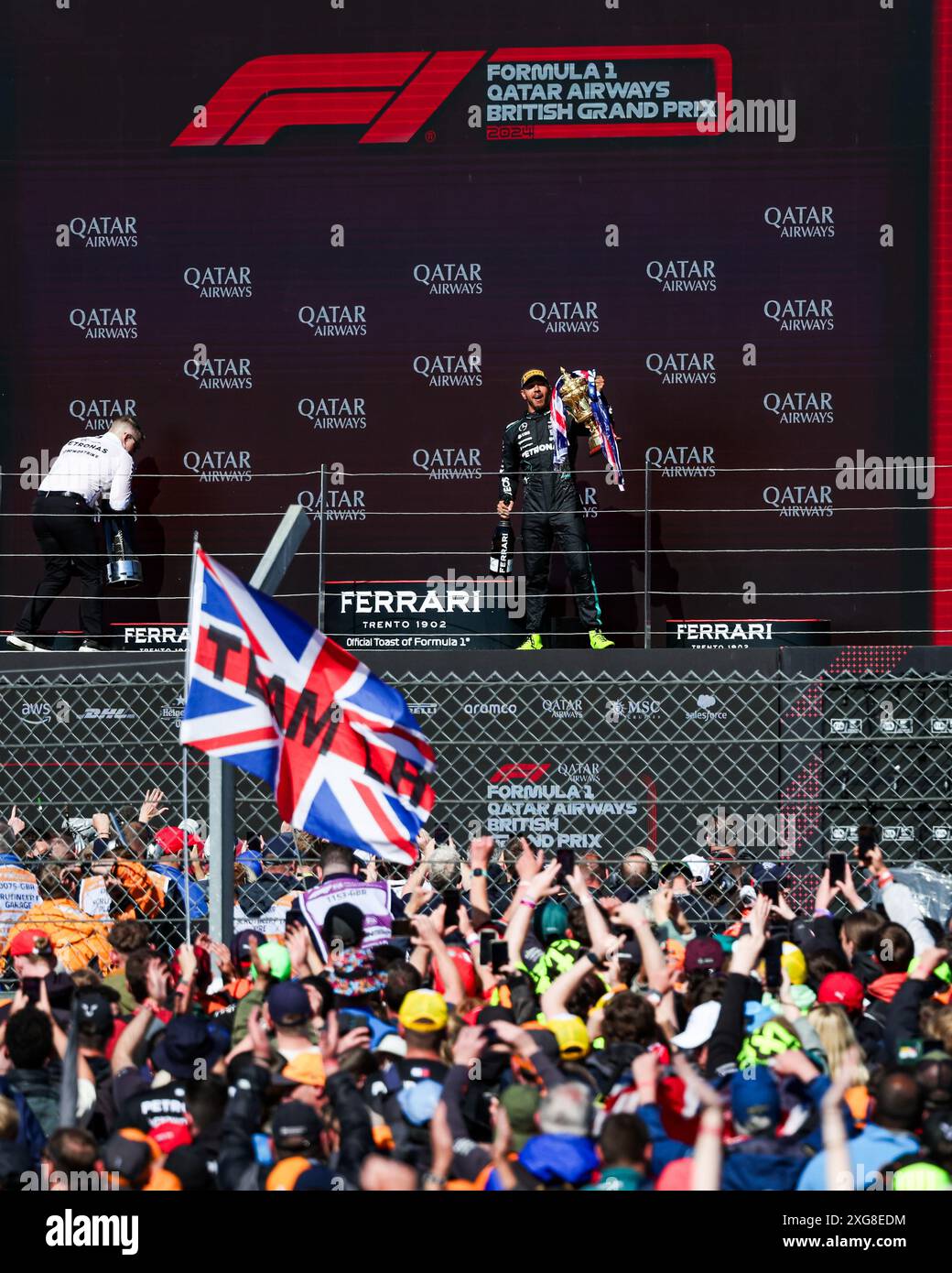 Podium: HAMILTON Lewis (gbr), Mercedes AMG F1 Team W15, during the ...