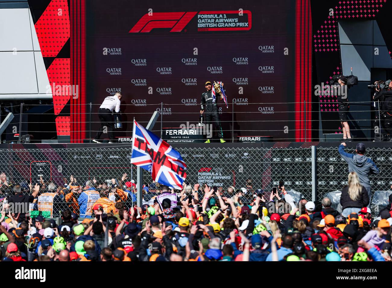 Podium: HAMILTON Lewis (gbr), Mercedes AMG F1 Team W15, during the ...