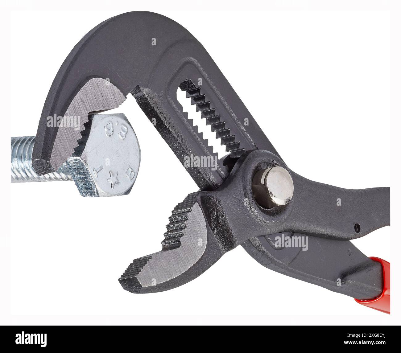 Adjustable pliers wrench Cut Out Stock Images & Pictures - Alamy