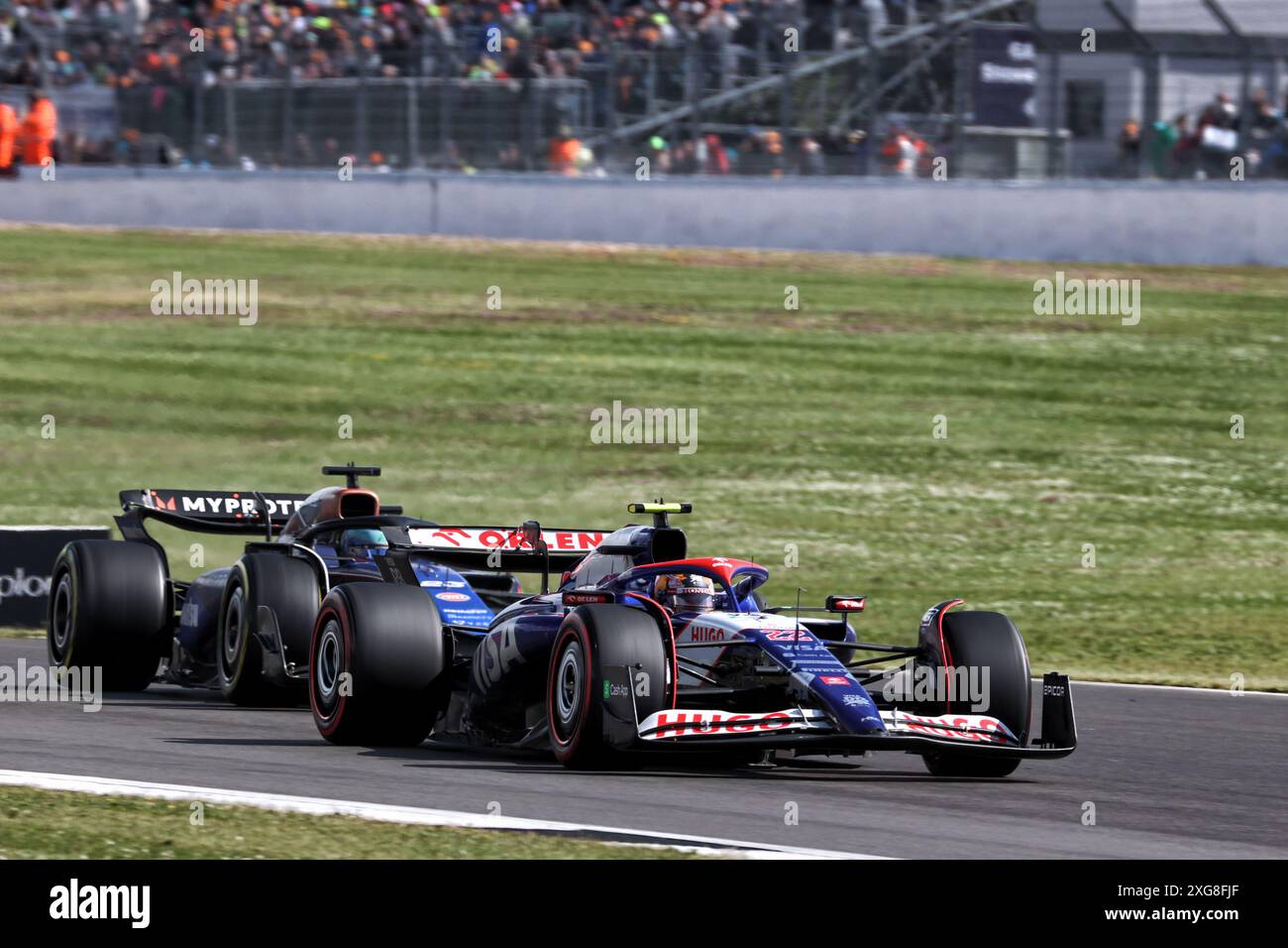 Silverstone, UK. 07th July, 2024. Yuki Tsunoda (JPN) RB VCARB 01. 07.07 ...