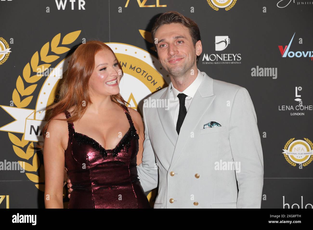 Harley Bird attends National Film Awards at Porchester Hall in London ...