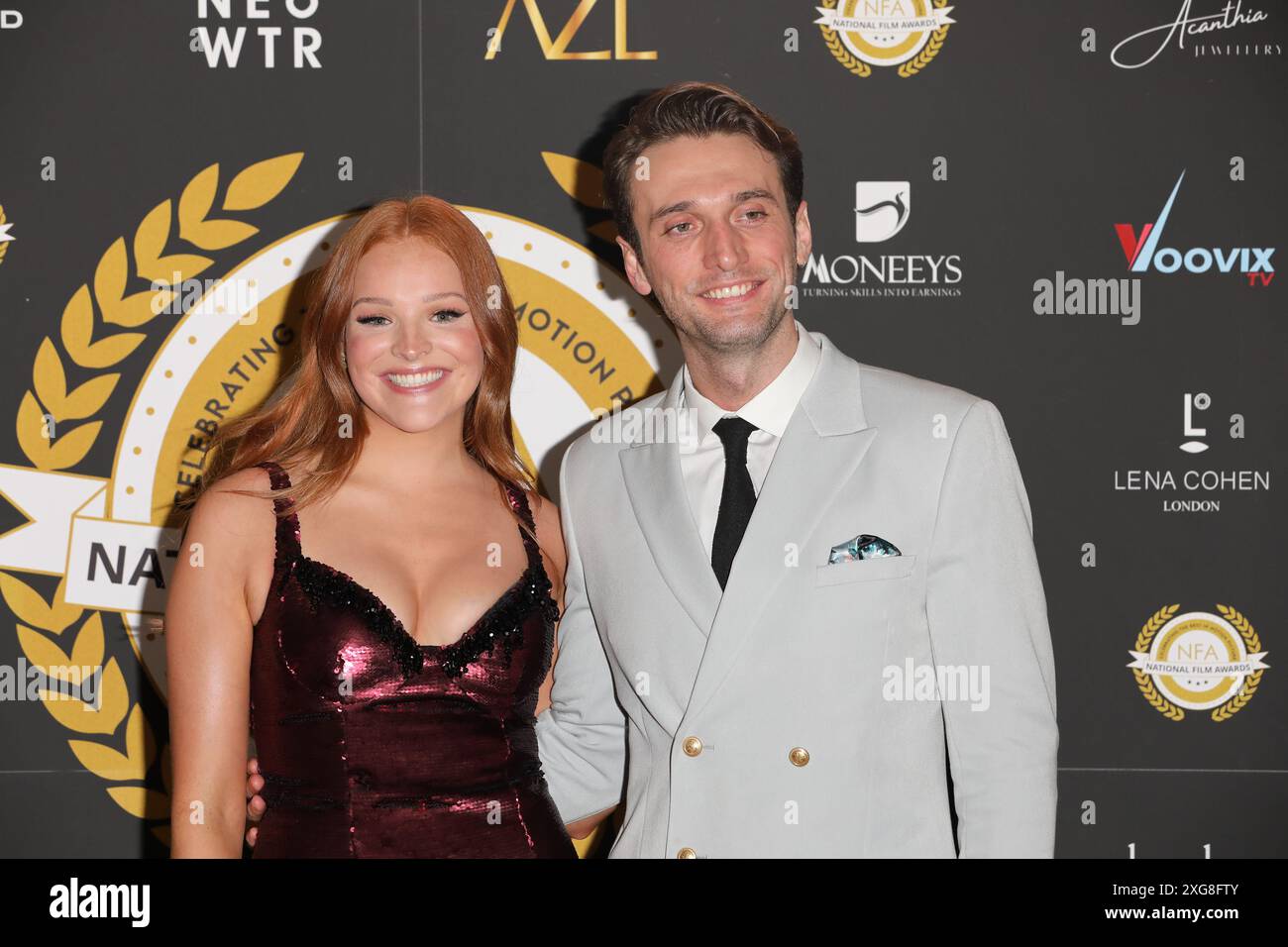 Harley Bird attends National Film Awards at Porchester Hall in London ...