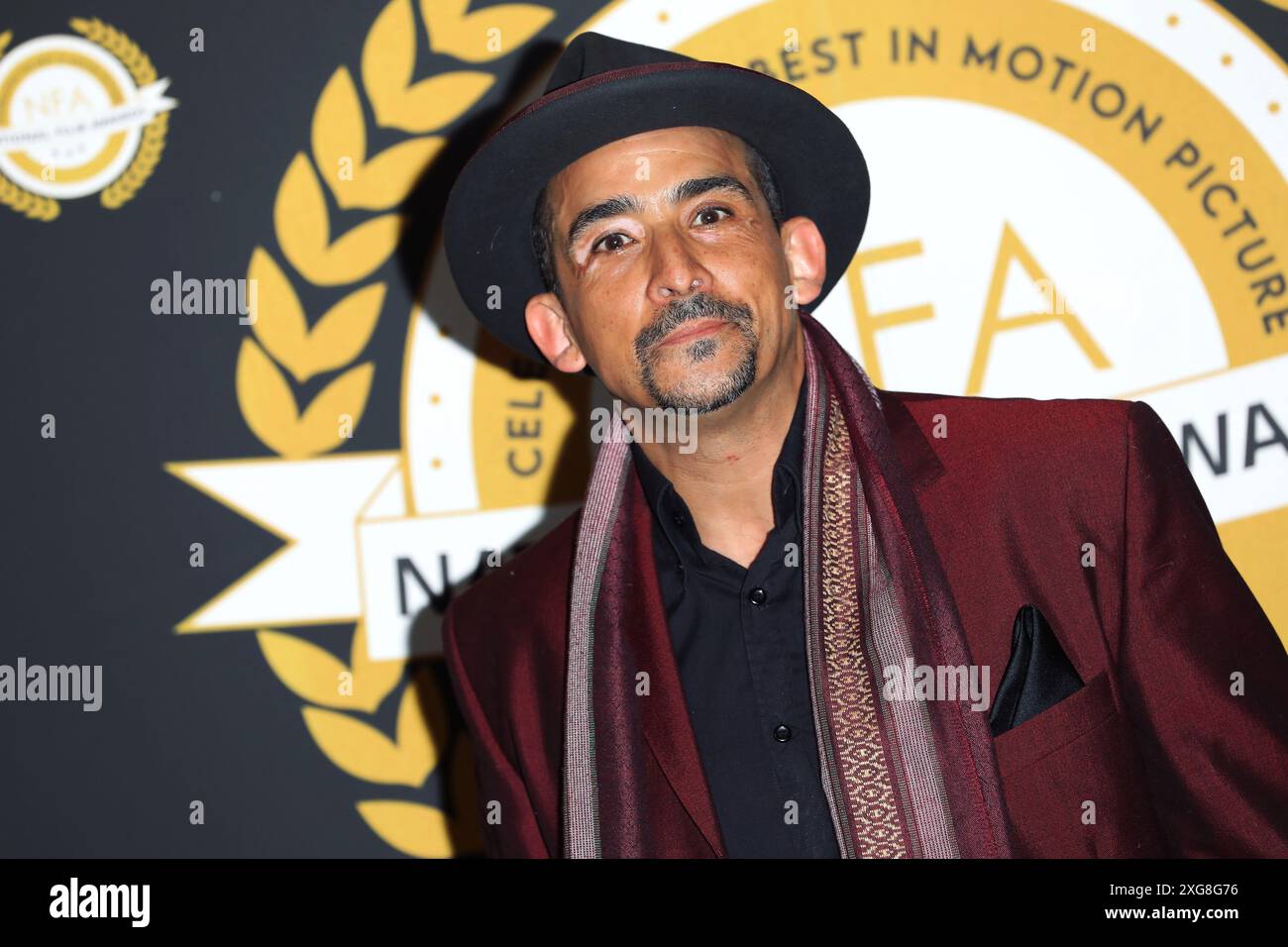 Nabil Elouahabi attends National Film Awards at Porchester Hall in ...