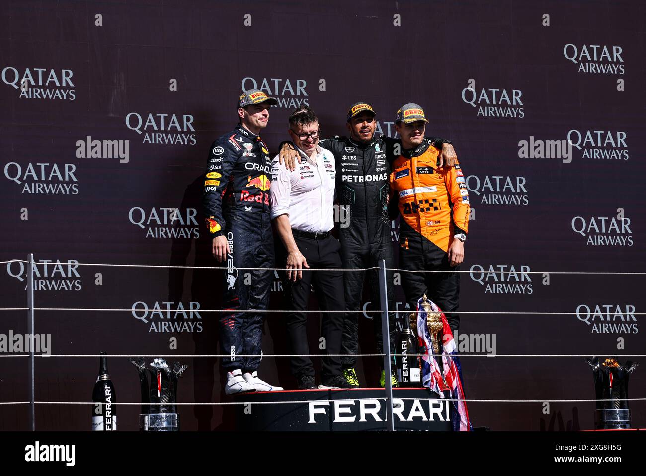 Peter 'Bono' Bonnington, senior race engineer for Lewis Hamilton ...