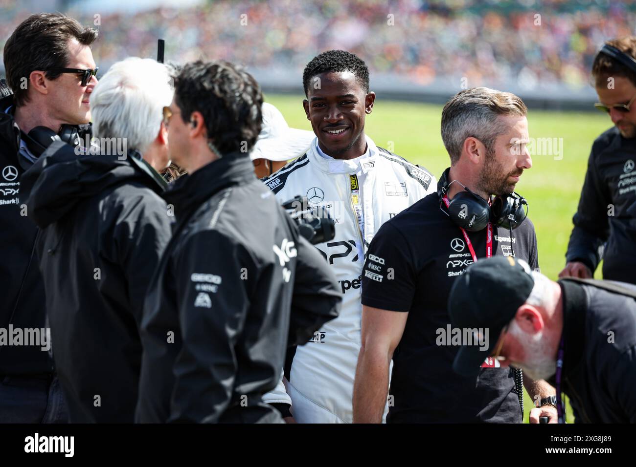 IDRIS Damson Alade-Bo (GBR), actor playing Joshua Pearce, driver of the ...