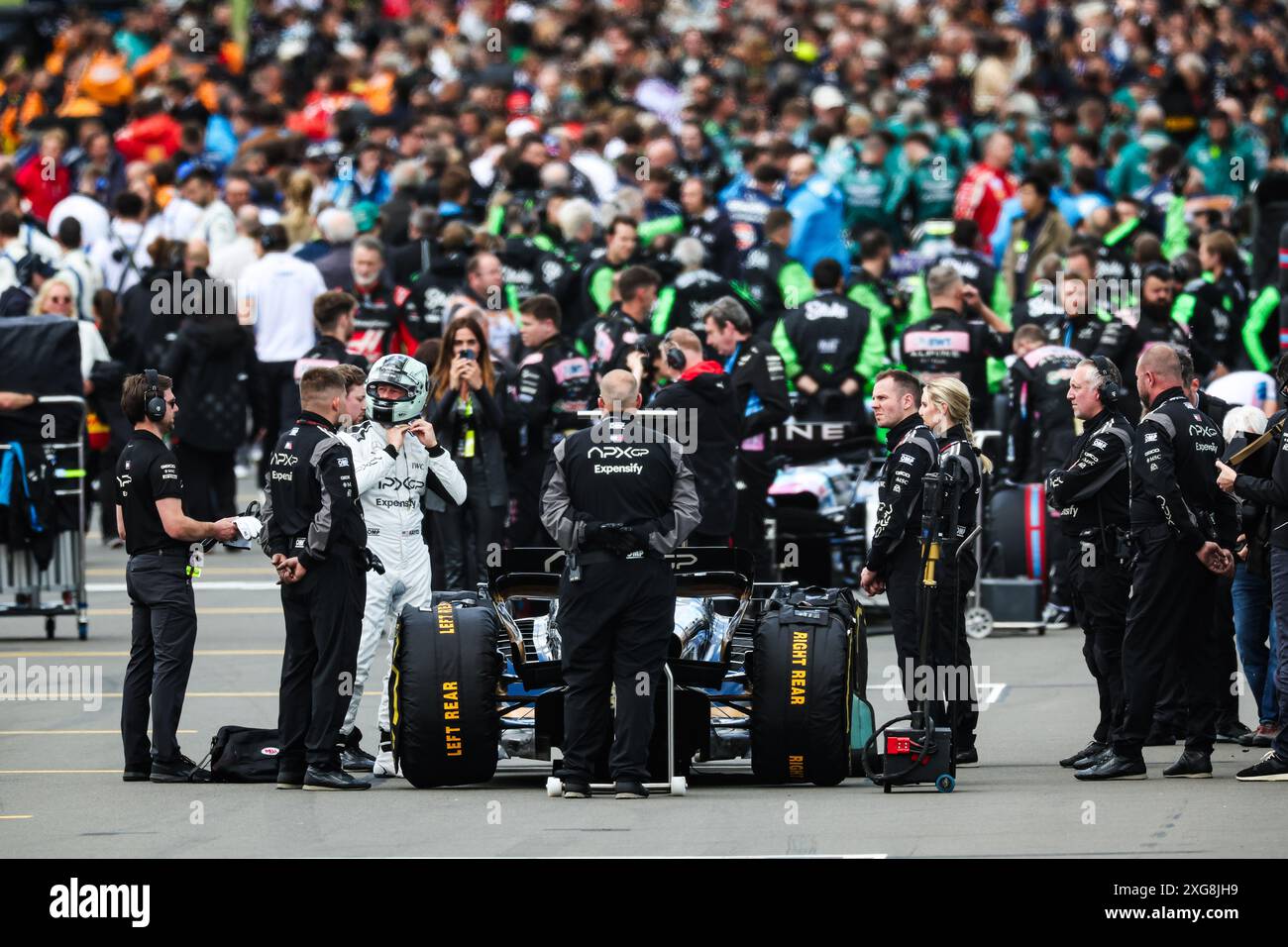 Modified F2 car prepared by Mercedes Applied Science and Carlin for the ...