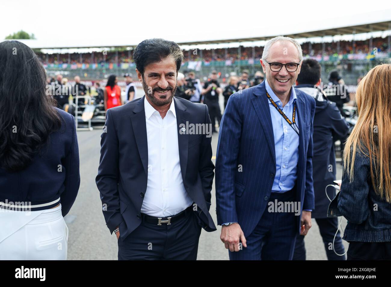 BEN SULAYEM Mohammed (uae), President of the FIA, DOMENICALI Stefano ...