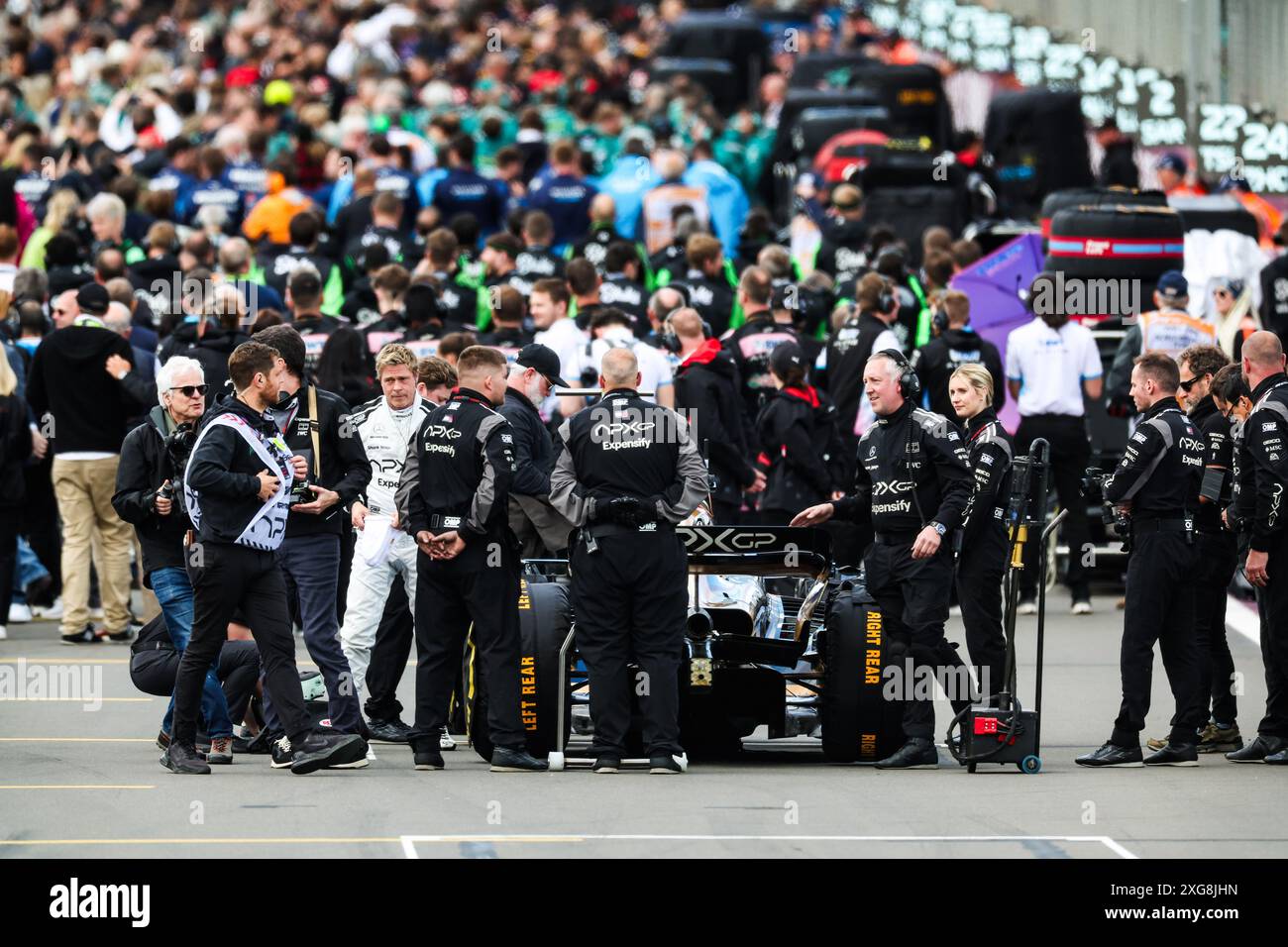Modified F2 car prepared by Mercedes Applied Science and Carlin for the ...