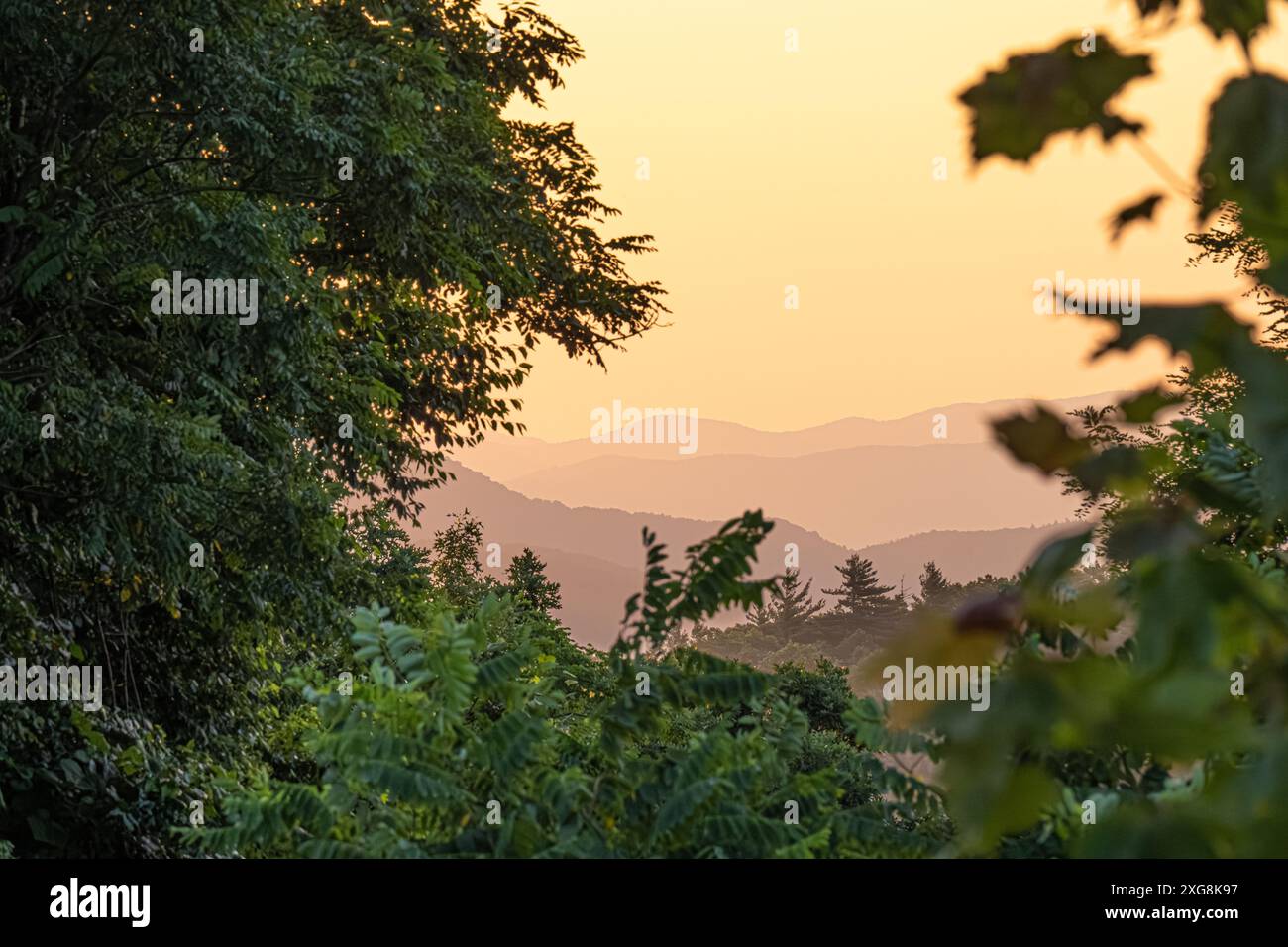 Chattahoochee national forest sunrise hi-res stock photography and ...
