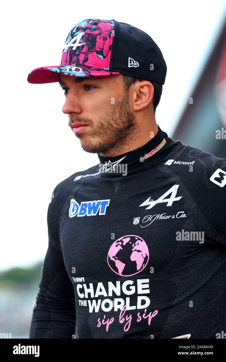 Silverstone, UK. 07th July, 2024. Pierre Gasly (FRA) Alpine F1 Team ...