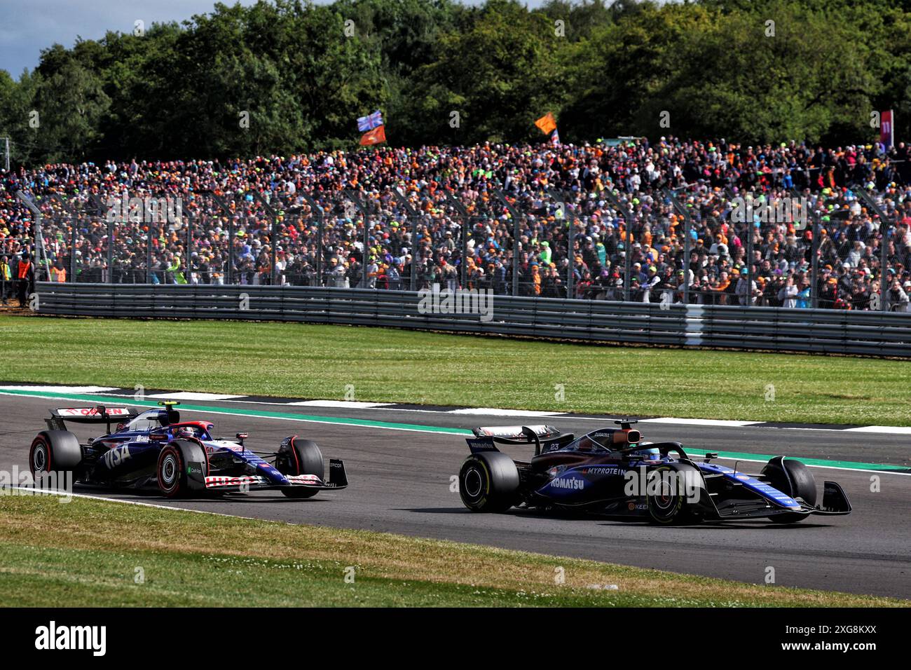 Silverstone, UK. 07th July, 2024. Alexander Albon (THA) Williams Racing ...