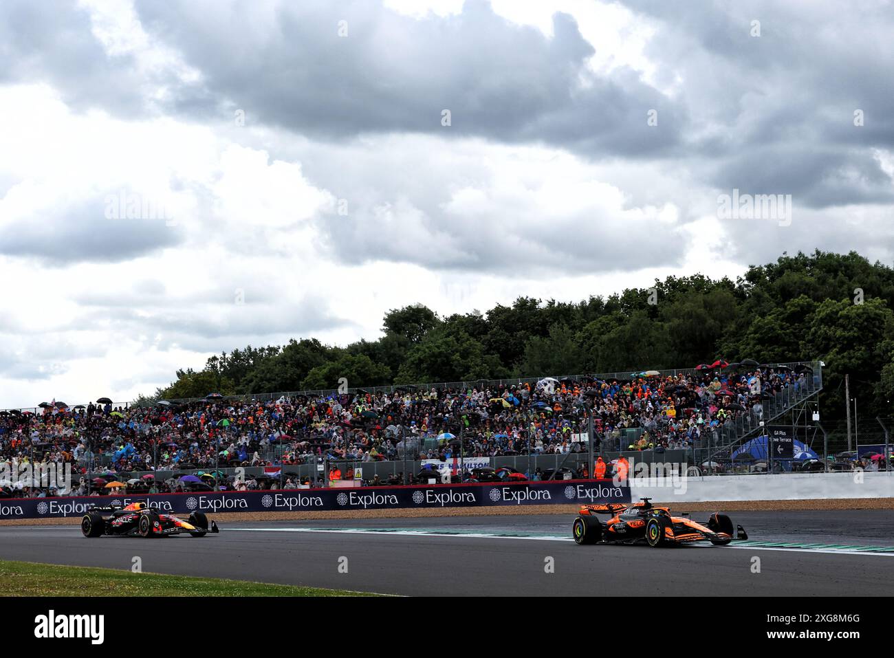 Silverstone, UK. 07th July, 2024. Oscar Piastri (AUS) McLaren MCL38 ...