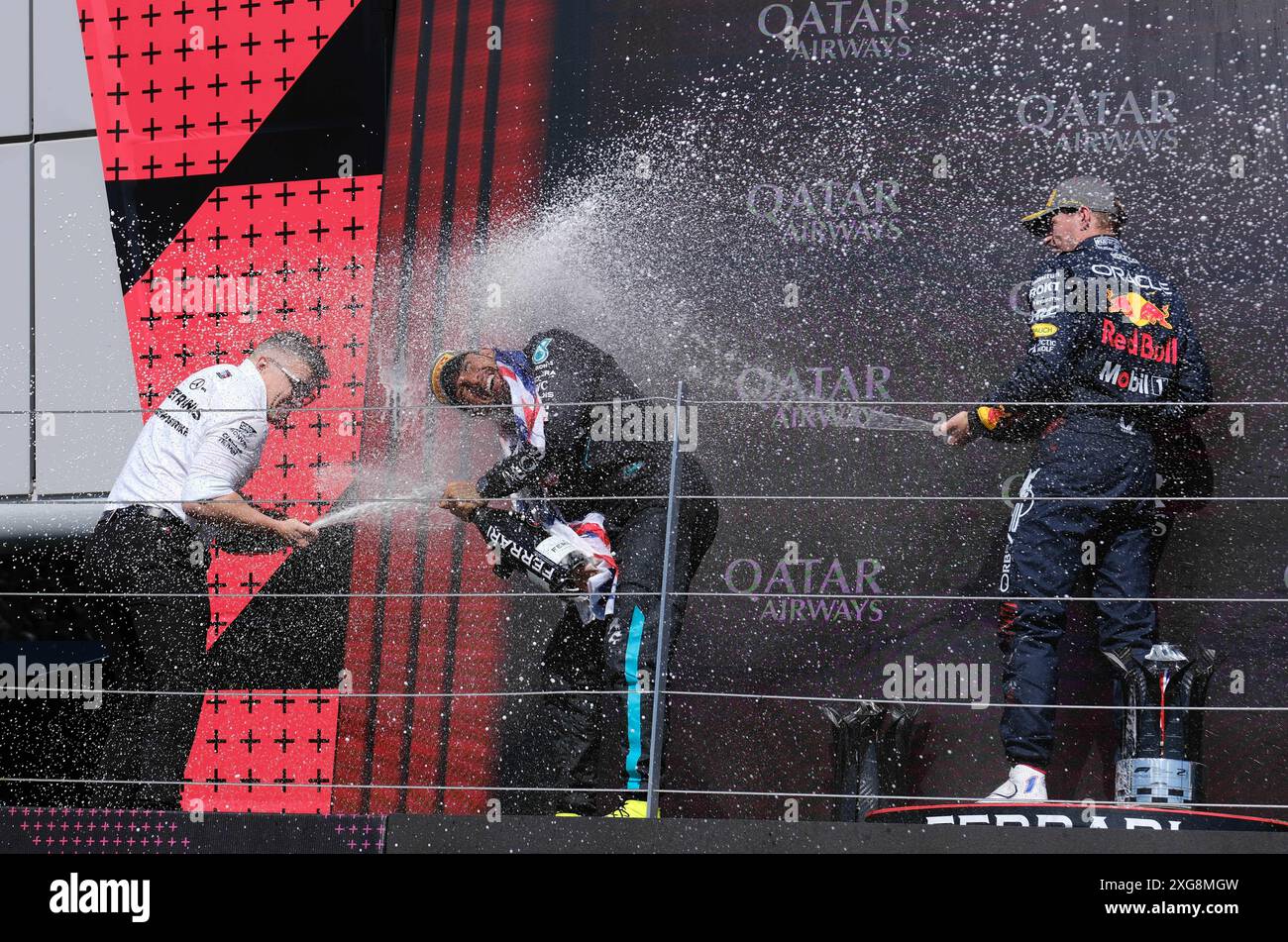 Silverstone Circuit, Northamptonshire, UK. 7th July, 2024. Formula 1 ...