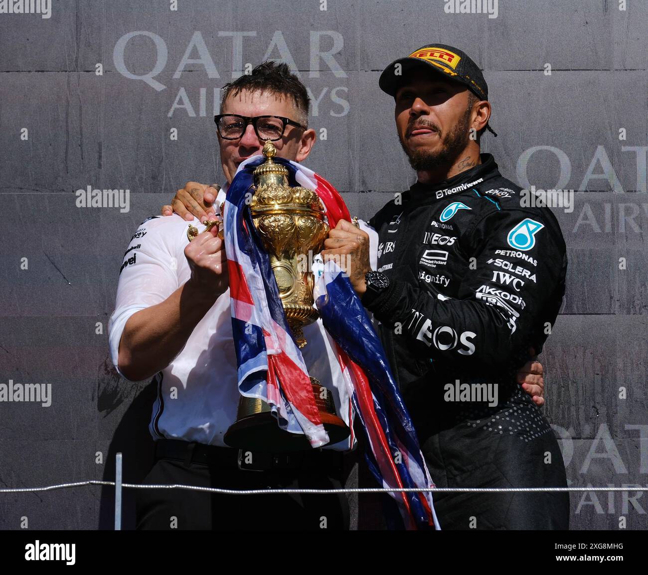 Silverstone Circuit, Northamptonshire, UK. 7th July, 2024. Formula 1 ...