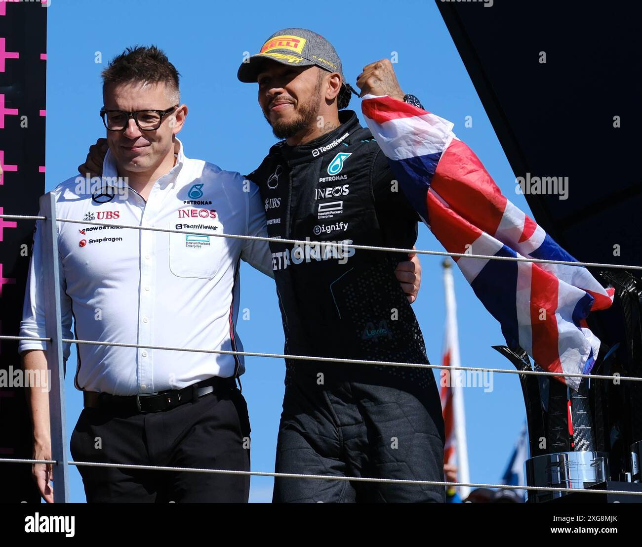 Silverstone Circuit, Northamptonshire, UK. 7th July, 2024. Formula 1 ...