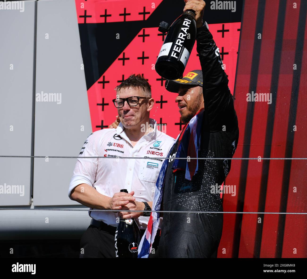 Silverstone Circuit, Northamptonshire, UK. 7th July, 2024. Formula 1 ...