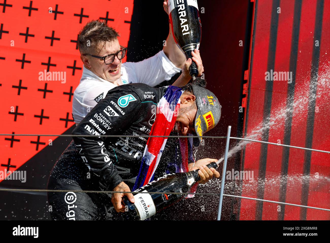 Peter 'Bono' Bonnington, senior race engineer for Lewis Hamilton ...