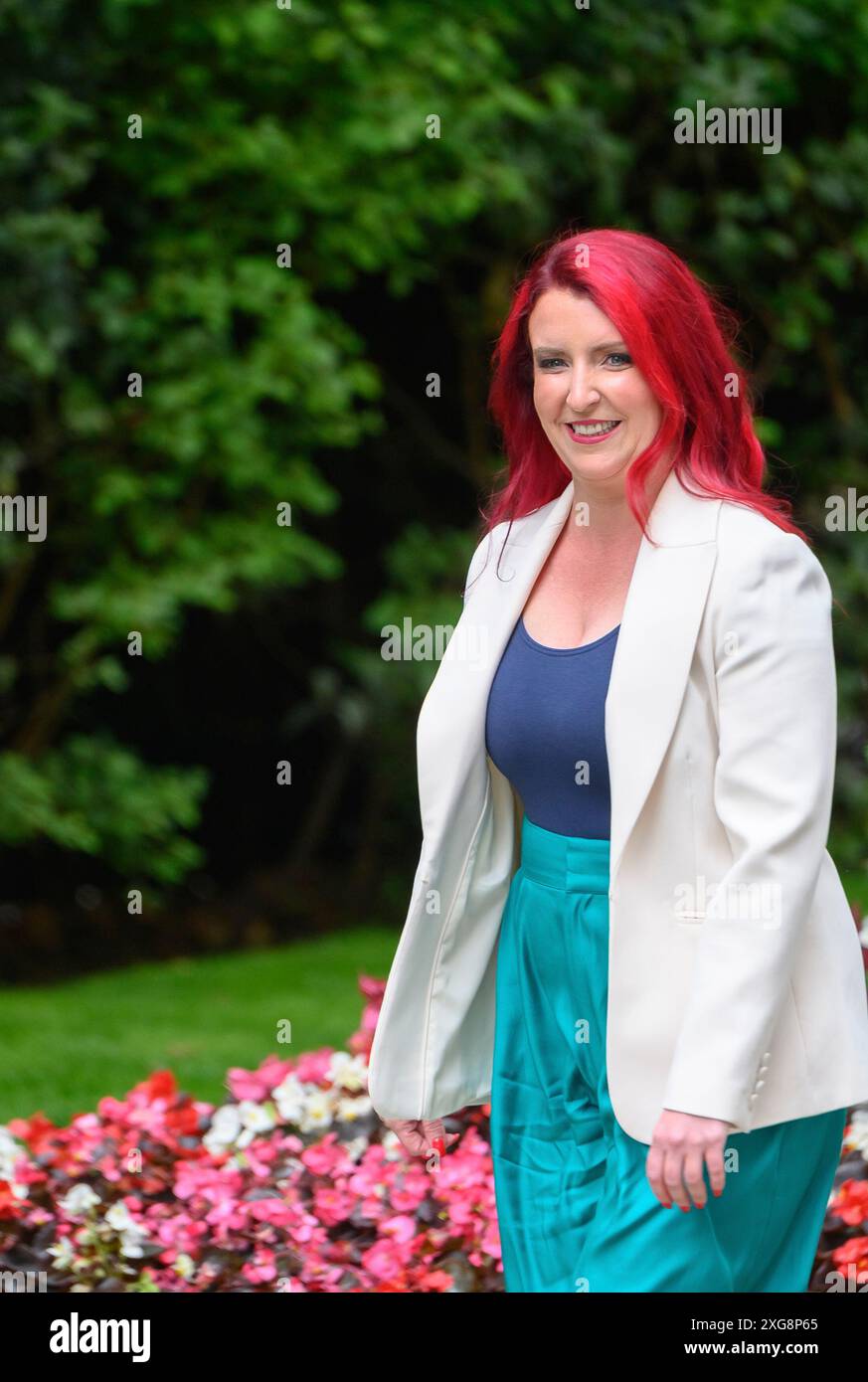 Louise Haigh MP - Secretary of State for Transport - in Downing Street ...