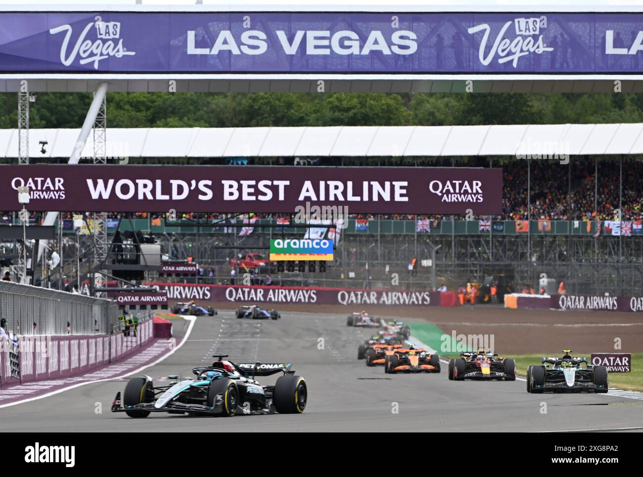 F1 silverstone 2024 lap hi-res stock photography and images - Alamy
