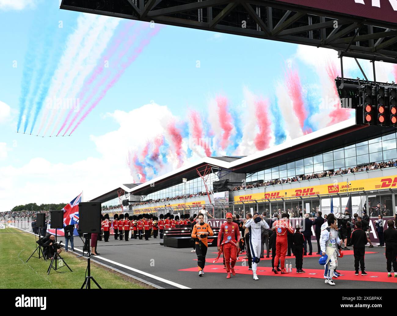 Silverstone Circuit, Northamptonshire, UK. 7th July, 2024. Formula 1 ...