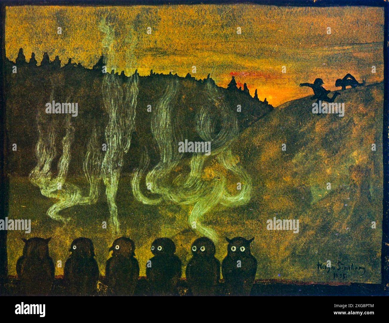 Painting fantasy 1895 hi-res stock photography and images - Alamy