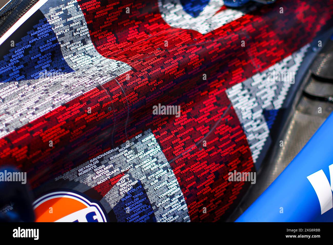 Williams Racing FW46, mechanical detail cover engine during the Formula ...