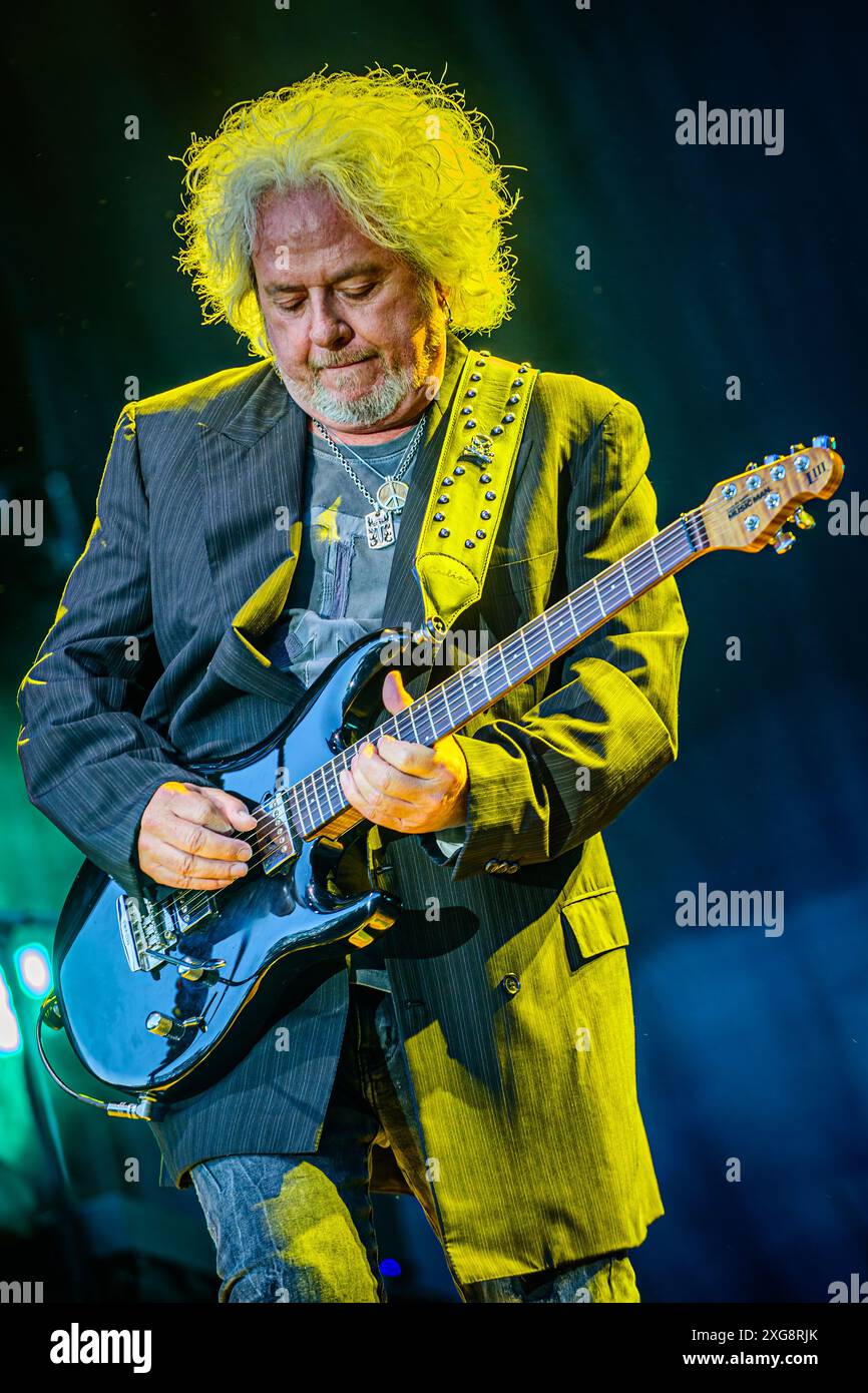 Aarhus, Denmark. 05th, Juli 2024. The American rock band Toto performs ...