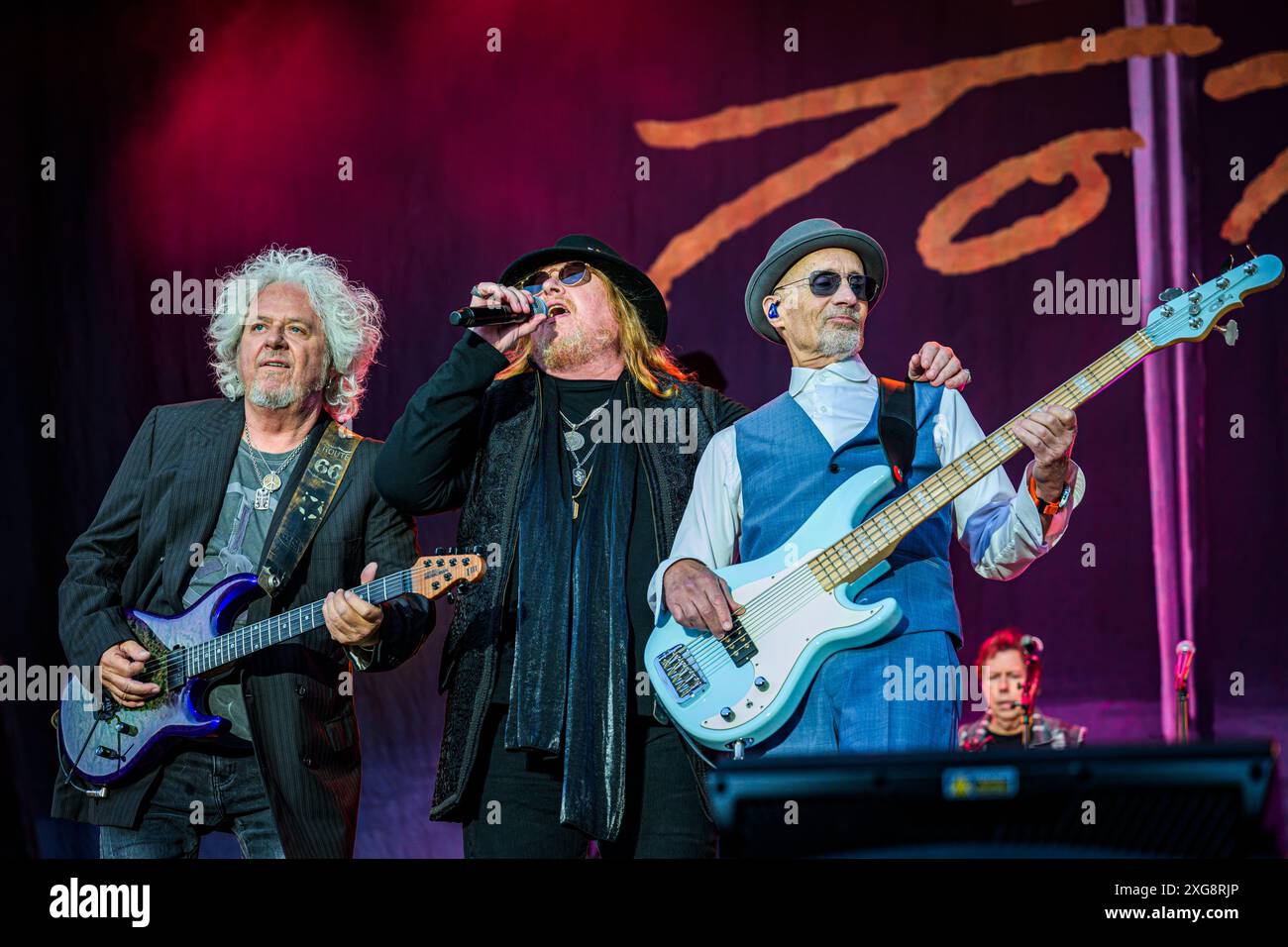 Aarhus, Denmark. 05th, Juli 2024. The American rock band Toto performs ...
