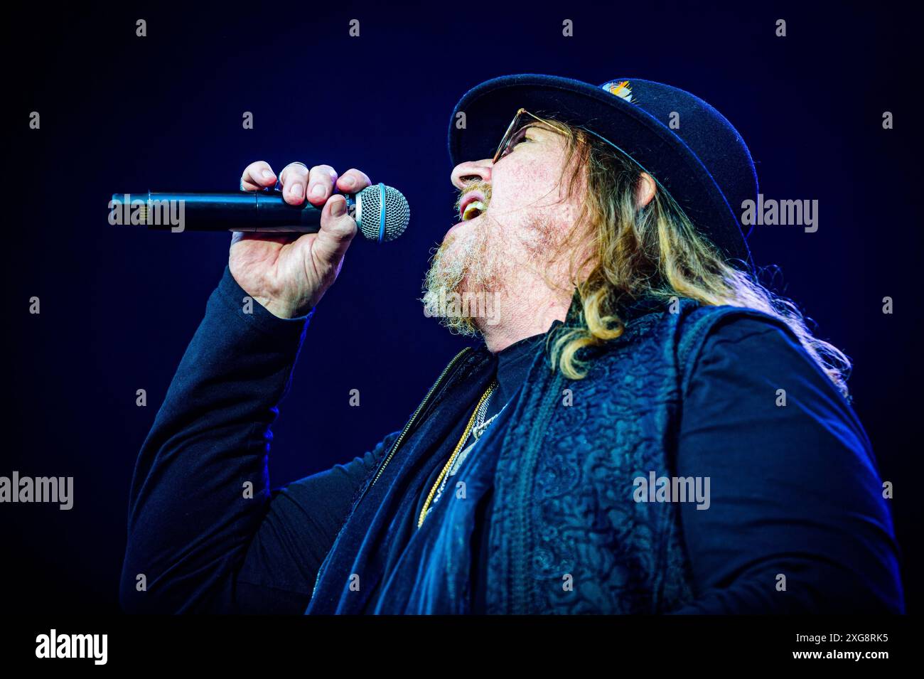 Aarhus, Denmark. 05th, Juli 2024. The American rock band Toto performs ...
