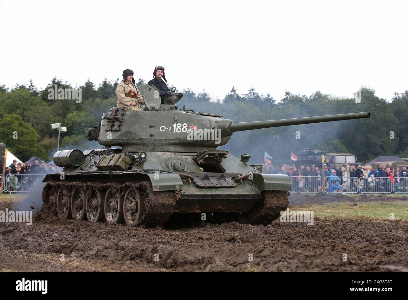 Soviet T34/85 World War II Tank Stock Photo - Alamy