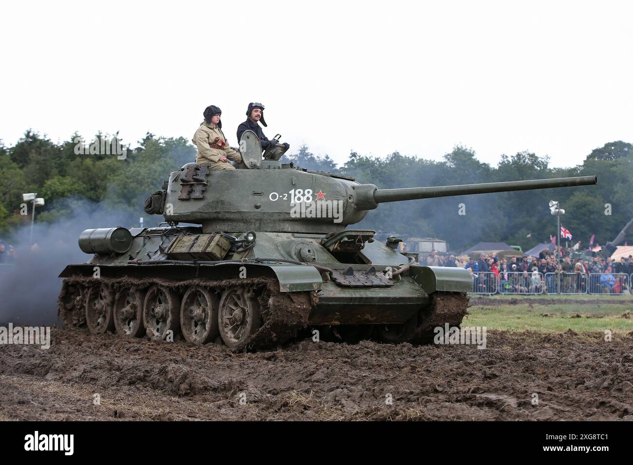 Soviet T34/85 World War II Tank Stock Photo - Alamy