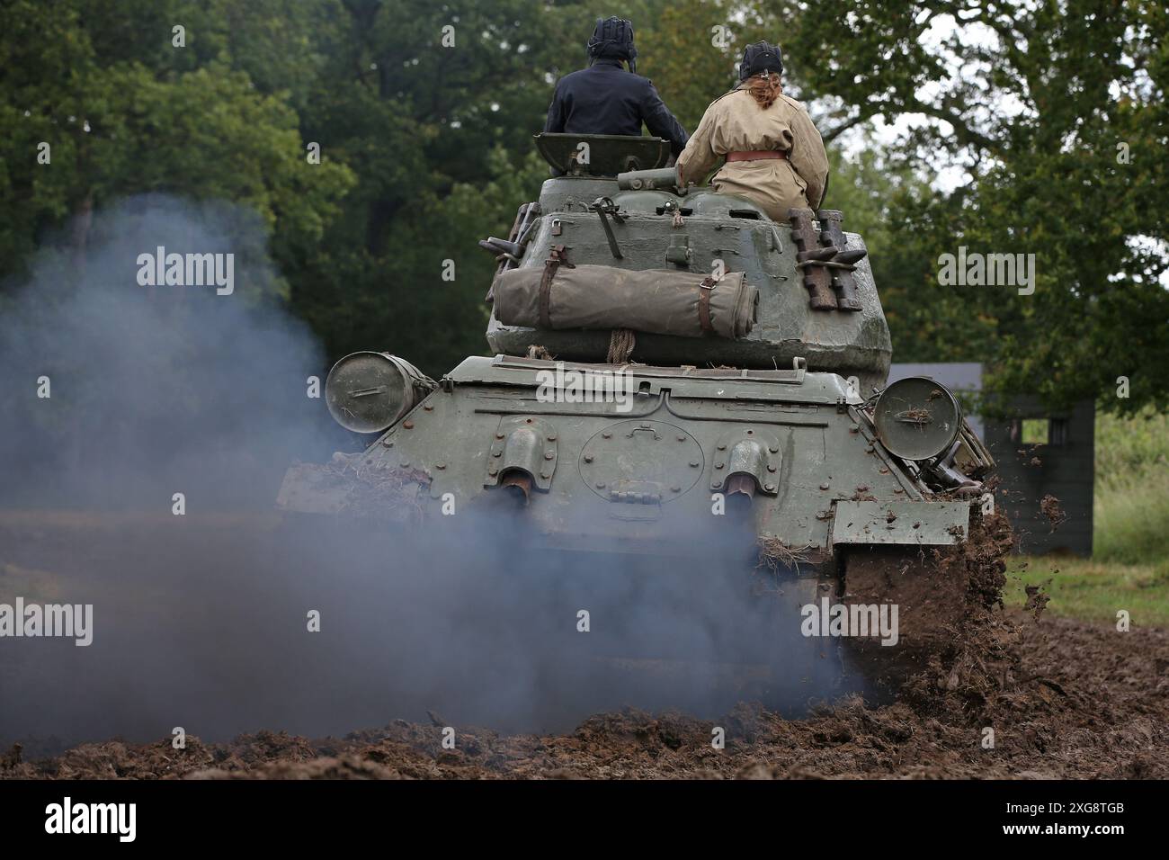 Soviet T34/85 World War II Tank Stock Photo - Alamy