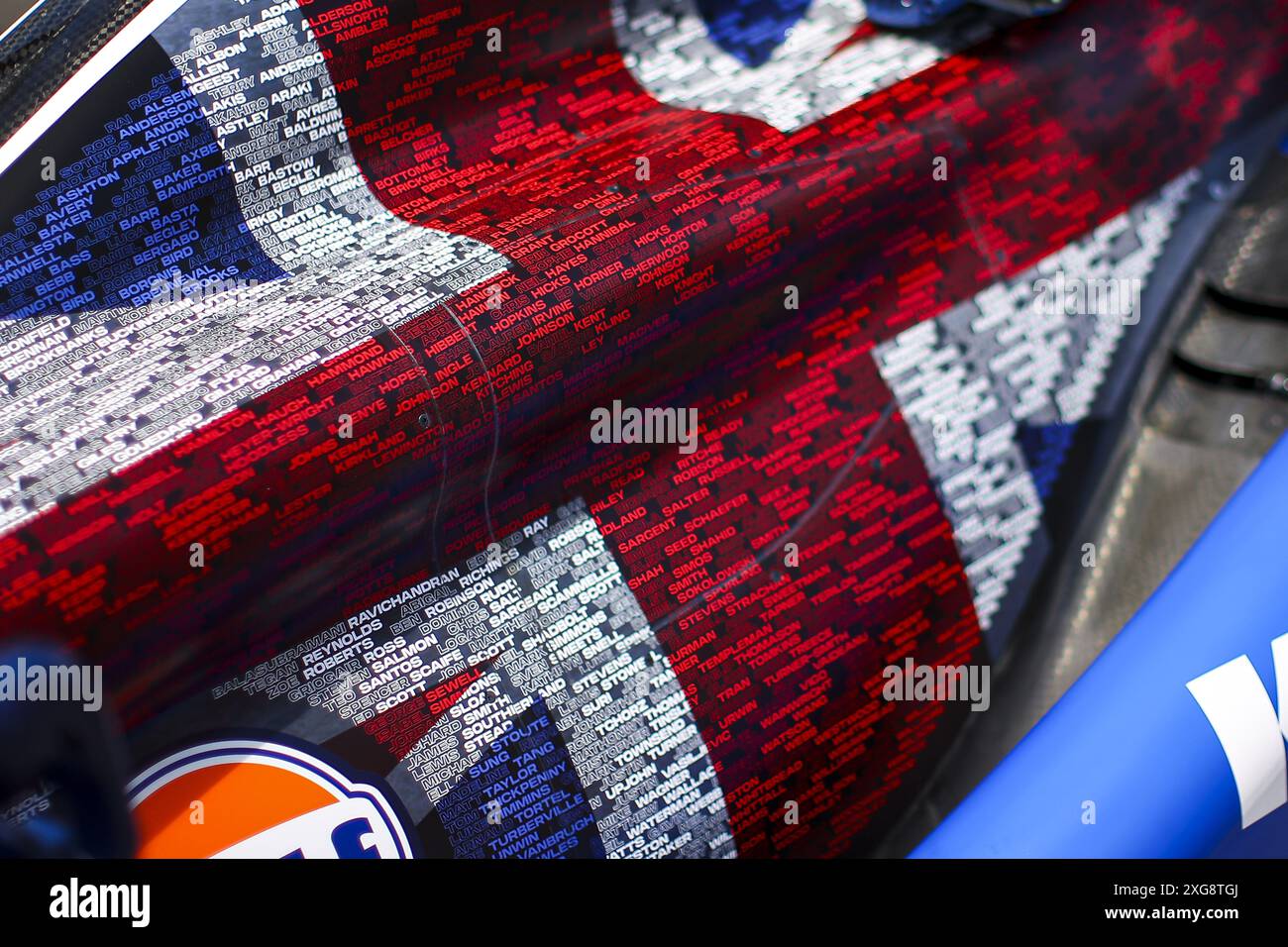 Williams Racing FW46, mechanical detail cover engine during the Formula ...